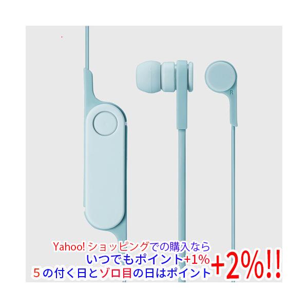 【商品名：】ELECOM Bluetoothヘッドホン FASTMUSIC bund LBT-HPC14MPBU サックスブルー　／　【商品状態：】新品です。　／　【検索用キーワード：】 bund LBT-HPC14MPBU [サックスブル...