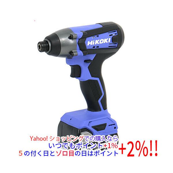 【商品名：】HiKOKI コードレスインパクトドライバ FWH14DF (BG)　／　【商品状態：】新品／ ／ ※ケース・付属品完備／ ／ 当店では電動工具に関しましての初期不良の対応期間を2週間と定めさせていただいております。／ それ以降...