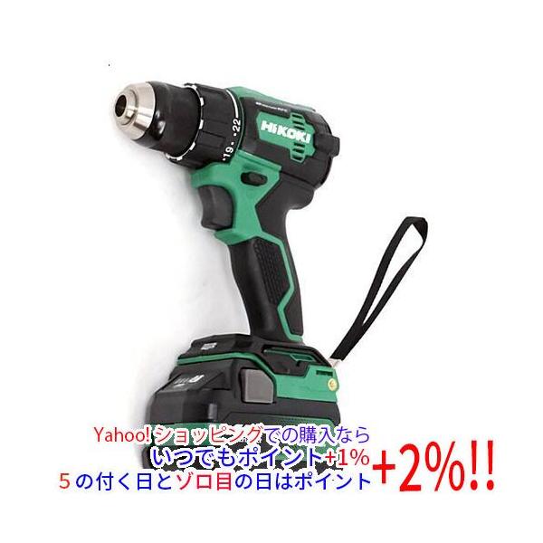 【商品名：】HiKOKI コードレスドライバドリル 18V DS18DE (2XPZ)　／　【商品状態：】新品／ ／ ※ケース・付属品完備／ ／ 当店では電動工具に関しましての初期不良の対応期間を2週間と定めさせて いただいております。／ ...