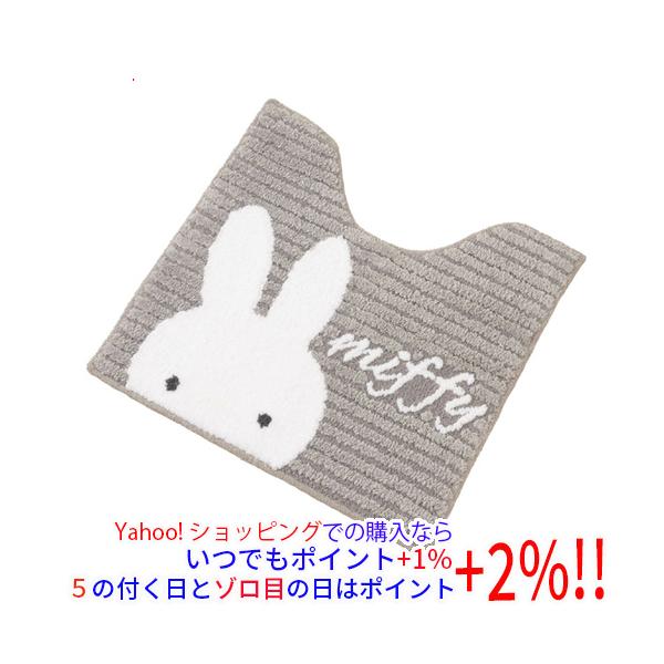 【商品名：】センコー トイレマット ミッフィー プリーマミッフィー 約58×60cm 72655 グレー　／　【商品状態：】新品　／　【検索用キーワード：】≪miffy 即納≫ 72655　／　【型番：】 72655　／　【仕様：】サイズ:...