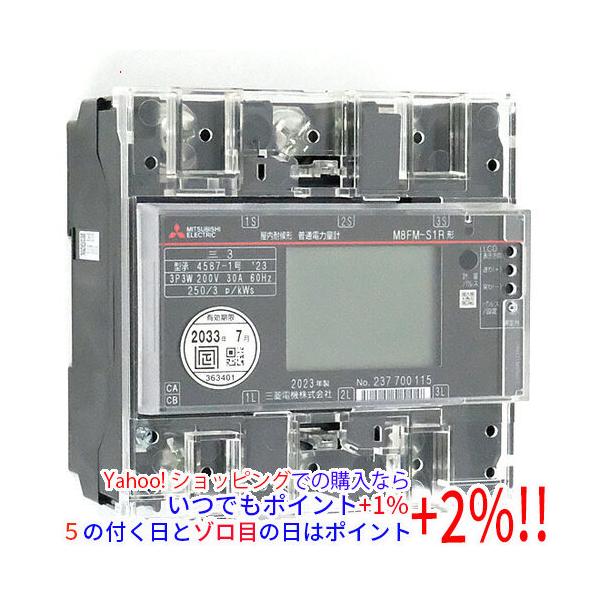 【商品名：】三菱電機 電力管理用計器 M8FM-S1R 3P3W 200V 30A 60HZ　／　【商品状態：】新品です　／　【検索用キーワード：】≪即納≫ M8FM-S1R 3P3W 200V 30A 60HZ　／　【型番：】M8FM-S...