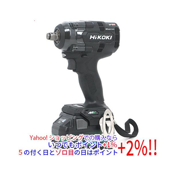 【商品名：】HiKOKI コードレスインパクトレンチ 36V WR36DH (2XPBSZ) ストロングブラック　／　【商品状態：】新品です。／ ／ 当店では電動工具に関しましての初期不良の対応期間を2週間と定めさせていただいております。／...