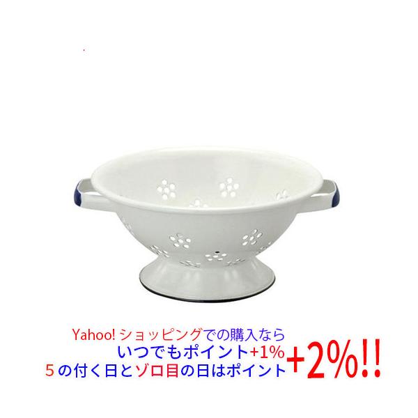 【商品名：】野田琺瑯 コランダー CD-23W　／　【商品状態：】新品　／　【検索用キーワード：】≪水切り ざる≫ CD-23W　／　【型番：】CD-23W　／　【商品説明：】水切りとしての用途の他、通気性が良いので果物や野菜を入れるバスケ...