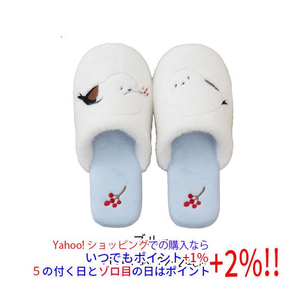 【商品名：】【新品(開封のみ)】 センコー スリッパ S.D.S 雪の妖精 シマエナガちゃん なかよしシマエナガ 約22〜24cm 60389 ブルー　／　【商品状態：】新品未使用です。　／　【検索用キーワード：】≪即納≫ 60389　／　...