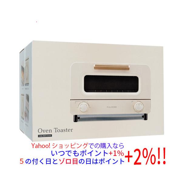 【商品名：】オーム電機 PULMORE オーブントースター2枚焼き COK-POT11A-W　／　【商品状態：】新品　／　【検索用キーワード：】 PULMORE COK-POT11A-W　／　【型番：】 COK-POT11A-W [ホワイト...