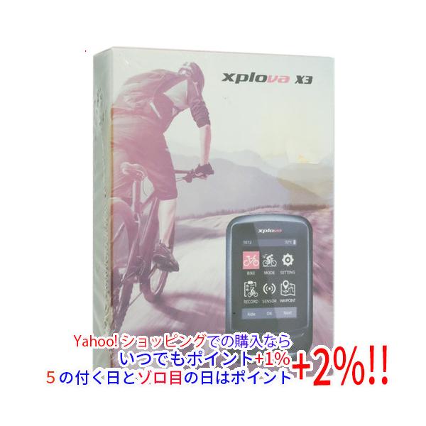 【商品名：】【新品訳あり(箱きず・やぶれ)】 Acer サイクルコンピューター Xplova X3　／　【商品状態：】新品／／（訳あり理由）／※外箱に破れや潰れ等の傷み、もしくは汚れがある商品となっております。／パッケージ内部に影響のあるレ...