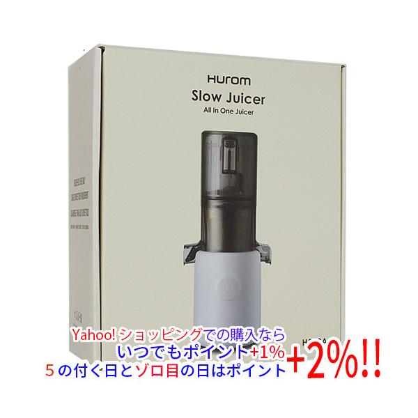 【商品名：】【新品(開封のみ・箱きず・やぶれ)】 HUROM スロージューサー H310A-BAC04WH ホワイト　／　【商品状態：】新品未使用。開封のみの未使用品です。 ／／（訳あり理由）／※外箱に破れや潰れ等の傷み、もしくは汚れがある...