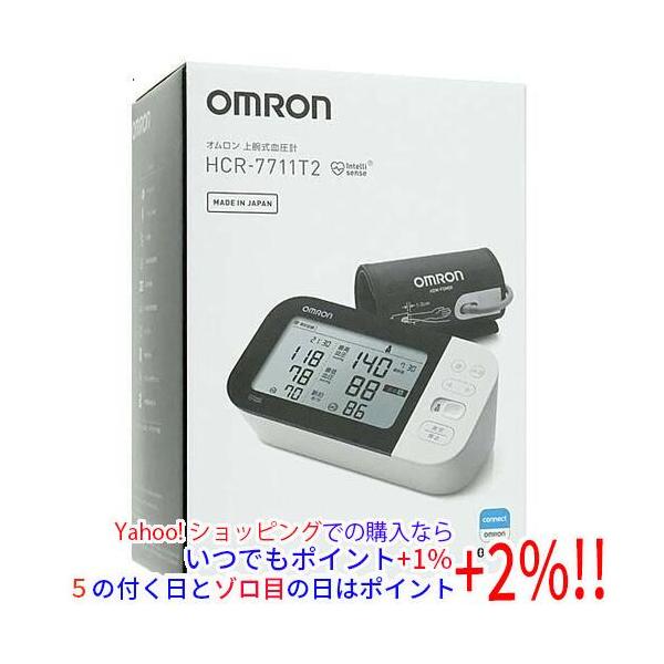 【商品名：】オムロン 上腕式血圧計 HCR-7711T2　／　【商品状態：】新品　／　【検索用キーワード：】≪OMRON≫ HCR-7711T2　／　【型番：】HCR-7711T2　／　【仕様：】[基本仕様]／計測方式 上腕式(カフ式)／電...