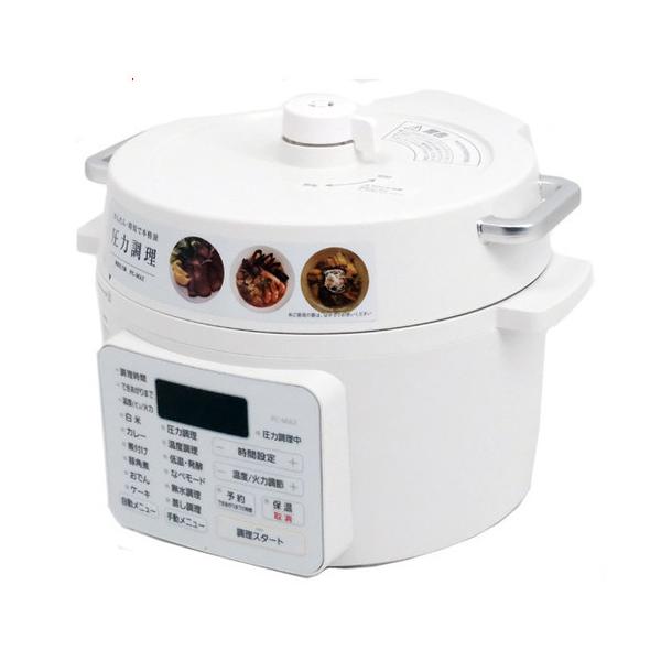 【商品名：】【新品訳あり(箱きず・やぶれ)】 アイリスオーヤマ 電気圧力鍋 2.2L PC-MA2-W ホワイト　／　【商品状態：】新品の商品です。／外箱に破れや潰れ、汚れなどのダメージがあります。／（訳あり理由）／※外箱のダメージのみで、...