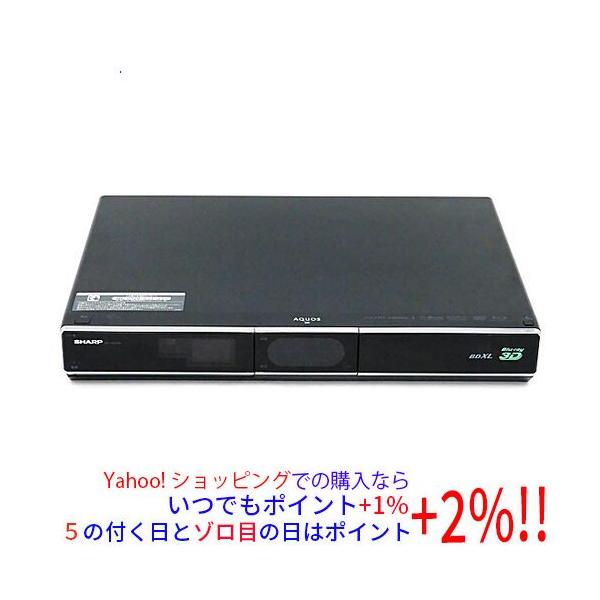 【商品名：】SHARP AQUOS ブルーレイディスクレコーダー BD-HDW63 リモコンなし　／　【商品状態：】動作確認済みの中古品です。／ ／ ※中古品ですので、傷、汚れ等ある場合がございます。／ ご理解の上、ご検討お願いします。　／...