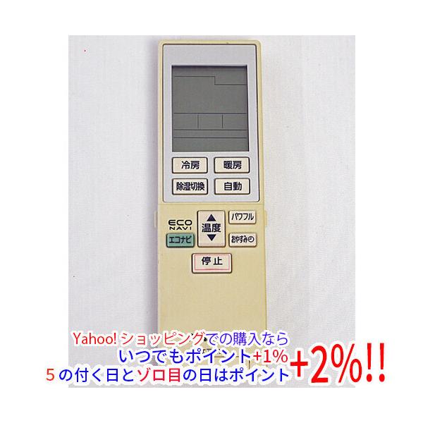 【商品名：】Panasonic エアコンリモコン A75C3609　／　【商品状態：】動作確認済の中古品です。 ／／※本体が日焼けしております。／／※中古品ですので、傷、汚れがございます。／ご理解の上、ご検討お願いします。　／　【検索用キー...