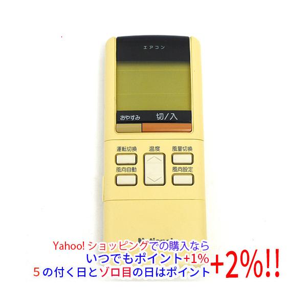 【商品名：】National エアコンリモコン A75C486　／　【商品状態：】動作確認済の中古品です。／／※本体が日焼けしております。／／※中古品ですので、傷、汚れがございます。／ご理解の上、ご検討お願いします。　／　【検索用キーワード...