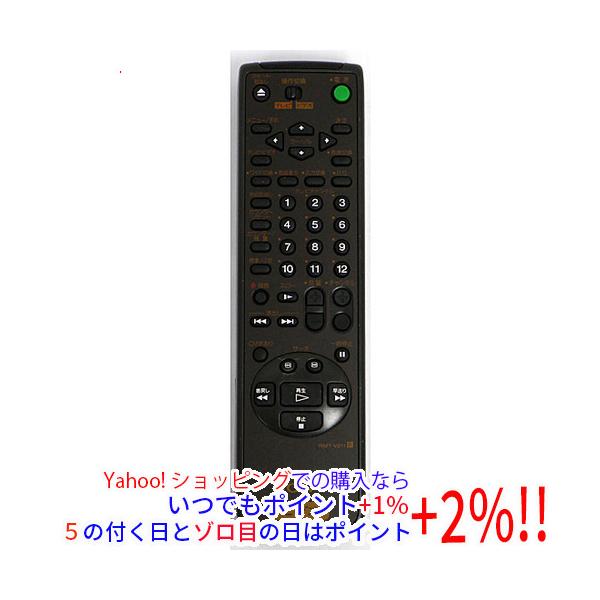 【商品名：】SONY ビデオリモコン RMT-V211　／　【商品状態：】動作確認済の中古品です。／ ／ ※中古品ですので、傷、汚れ等ある場合がございます。ご理解の上、ご検討お願いします。　／　【検索用キーワード：】≪ソニー ビデオデッキ用...