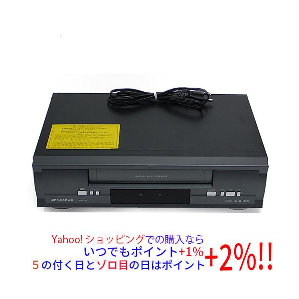 【商品名：】SANSUI 再生専用VHSビデオプレーヤー RVP-100 本体のみ　／　【商品状態：】動作確認済の中古品です。／ ／ ※中古品ですので、傷、汚れ等ある場合がございます。ご理解の上、ご検討お願いします。　／　【検索用キーワード...