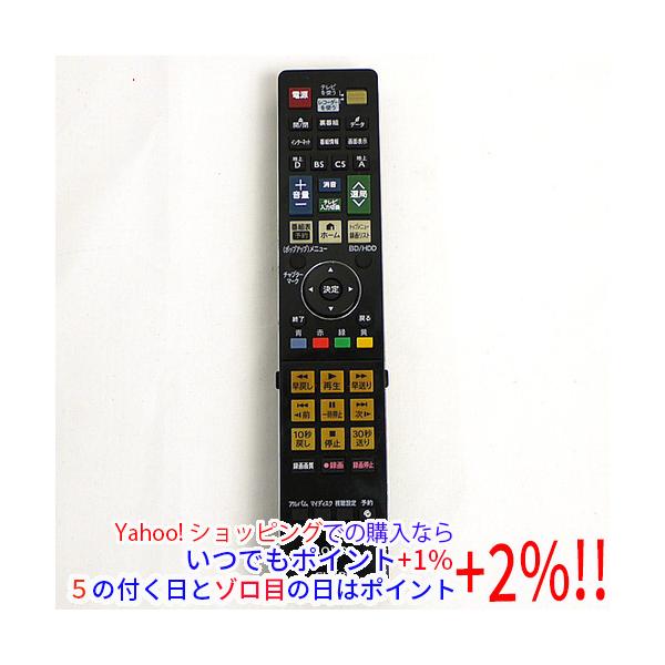 【商品名：】SHARP ブルーレイディスクレコーダー用純正リモコン GA908PA　／　【商品状態：】動作確認済の中古品です。／／※本体に激しい日焼けがあります。／ ／ ※中古品ですので、傷、汚れ等ある場合がございます。ご理解の上、ご検討お...
