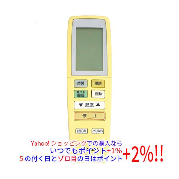 【商品名：】National エアコンリモコン A75C3083 電池カバーなし　／　【商品状態：】動作確認済の中古品です。／ ／※電池カバーはありません。／ ／ ※こちらの商品は本体が日焼けしております。ご理解の上ご検討お願いします。　／...
