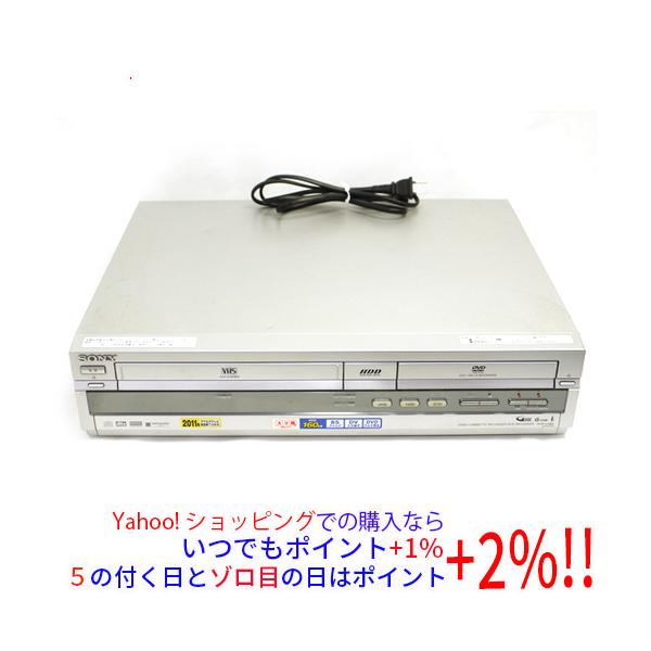 【商品名：】SONY製 VHSビデオ一体型DVDレコーダー スゴ録 RDR-VH85 本体のみ　／　【商品状態：】動作確認済みの中古品です。／ ／ ※中古品ですので、傷、汚れ等ある場合がございます。　／　【検索用キーワード：】≪ブルーレイ・...