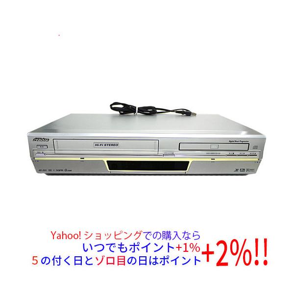 【商品名：】Victor DVDプレーヤー HR-DV4 訳あり　／　【商品状態：】動作確認済みの中古品です。／／※VHSが使用できません。／／※本体、リモコンが日焼けしています。／／※中古品ですので、傷、汚れ等がございます。／　／　【検索...