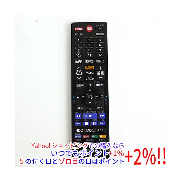 【商品名：】TOSHIBA製 ブルーレイレコーダー用リモコン SE-R0462(79106536)　／　【商品状態：】動作確認済の中古品です。／／※本体が日焼けしております。／／※中古品ですので、傷、汚れがございます。／ご理解の上、ご検討お...