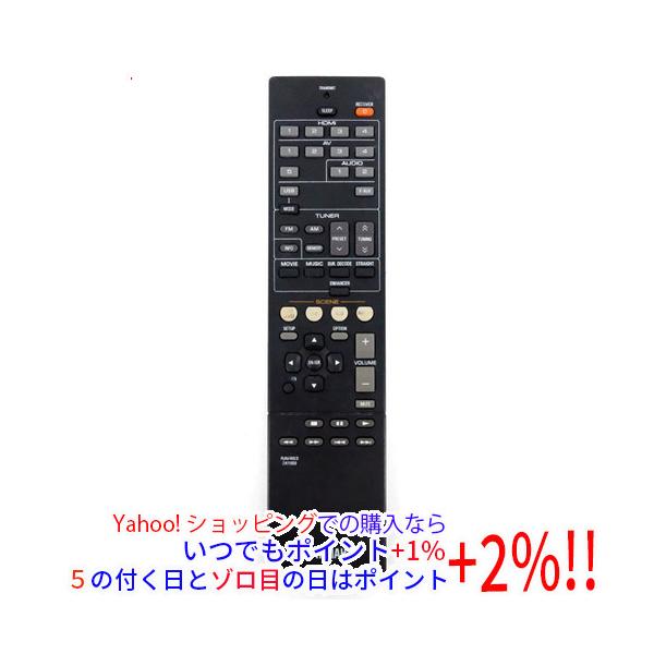 【商品名：】YAMAHA オーディオリモコン RAV463 ZA11350 本体いたみ　／　【商品状態：】動作確認済の中古品です。／／※本体に割れ・キズ・汚れなどの傷みが見られます。／／※中古品ですので、傷、汚れ等がございます。／ご理解の上...