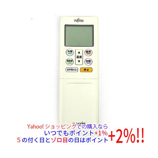 【商品名：】FUJITSU エアコンリモコン AR-RFK1J　／　【商品状態：】動作確認済の中古品です。／／※本体が日焼けしております。／／※中古品ですので、傷、汚れがございます。／ご理解の上、ご検討お願いします。　／　【検索用キーワード...