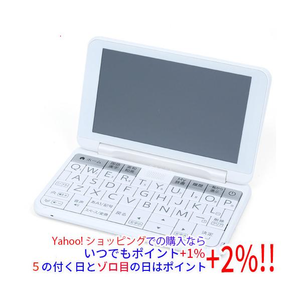 【商品名：】SHARP製 カラー電子辞書 Brain 生活教養モデル PW-A1-W ホワイト 元箱あり　／　【商品状態：】動作確認済の中古品です。／ ／ ※中古品ですので、傷、汚れ等ある場合がございます。／ご理解の上、ご検討お願いします。...