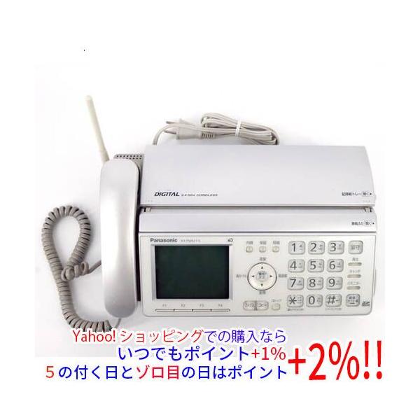 【商品名：】Panasonic パーソナルファクス KX-PW621-S 本体のみ　／　【商品状態：】動作確認済みの中古品です。／ ／ ※中古品ですので、傷、汚れ等ある場合がございます。／ ご理解の上、ご検討お願いします。　／　【検索用キー...