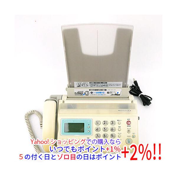 【商品名：】Panasonic パーソナルファクス KX-PW95-W 本体のみ 本体いたみ　／　【商品状態：】動作確認済みの中古品です。／／※本体に日焼けがあります。／／※中古品ですので、傷、汚れ等がございます。／ご理解の上、ご検討お願い...