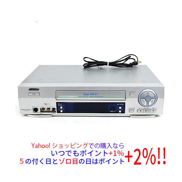 【商品名：】Victor S-VHS ビデオデッキ HR-S300 リモコン付き　／　【商品状態：】動作確認済の中古品です。／ ／ ※中古品ですので、傷、汚れ等ある場合がございます。ご理解の上、ご検討お願いします。　／　【検索用キーワード：...