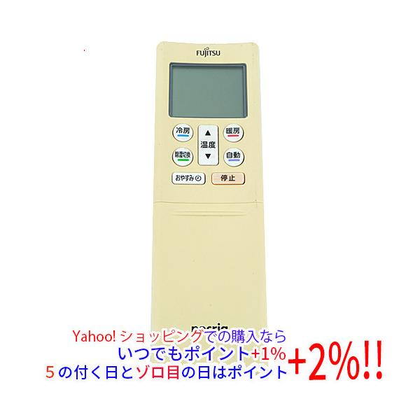 【商品名：】FUJITSU エアコンリモコン AR-RFP3J　／　【商品状態：】動作確認済の中古品です。／／※本体が日焼けしております。／ ／ ※中古品ですので、傷、汚れ等ある場合がございます。／ ご理解の上、ご検討お願いします。　／　【...