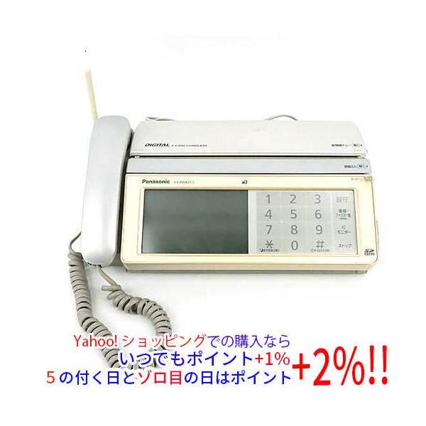 【商品名：】Panasonic パーソナルファクス 親機のみ KX-PW821-S 本体のみ 本体いたみ　／　【商品状態：】動作確認済みの中古品です。／※中古品のため、使用感や傷、汚れ等がある場合がございます。／日焼けによる色あせがございま...