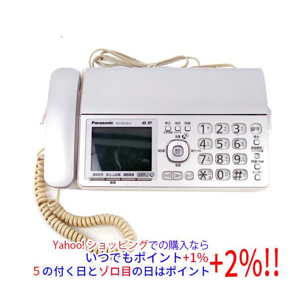 【商品名：】Panasonic 普通紙ファクス 親機のみ KX-PZ310-S 本体のみ　／　【商品状態：】動作確認済みの中古品です。／※中古品のため、使用感や傷、汚れ等がある場合がございます。　／　【検索用キーワード：】≪パナソニック F...