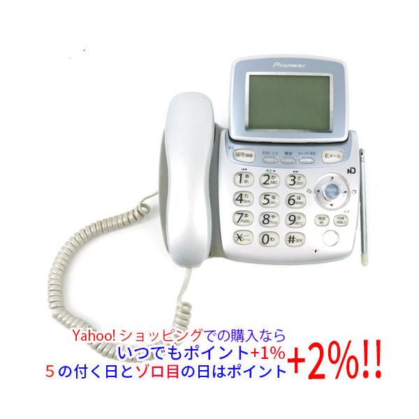 【商品名：】Pioneer 電話機 親機のみ TF-SV530-S 本体のみ　／　【商品状態：】動作確認済みの中古品です。／※中古品のため、使用感や傷、汚れ等がある場合がございます。　／　【検索用キーワード：】≪パイオニア≫ TF-SV53...