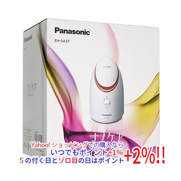 【商品名：】Panasonic スチーマー ナノケア EH-SA37-P 本体いたみ 元箱あり　／　【商品状態：】動作確認済みの中古品です。／※中古品のため、使用感や傷、汚れ等がある場合がございます。／日焼けによる色あせがございます。／※外...