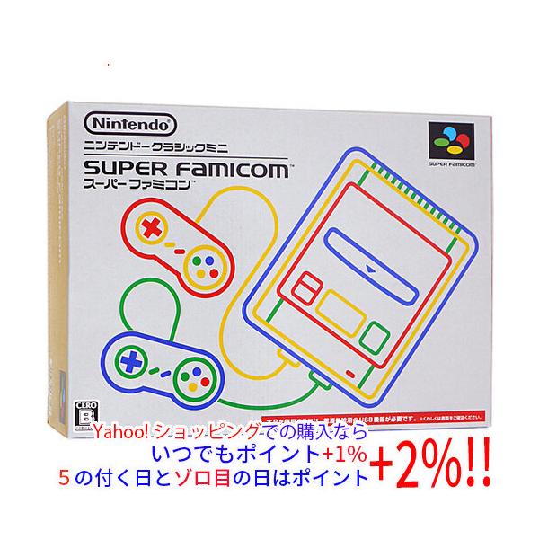 【商品名：】【新品訳あり(箱きず・やぶれ)】 任天堂 ニンテンドークラシックミニ スーパーファミコン　／　【商品状態：】新品 ／ ／ （訳あり理由）／※外箱に破れや潰れ等の傷み、もしくは汚れがある商品となっております。／ パッケージ内部に影...