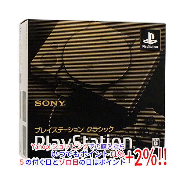 【商品名：】【新品訳あり(箱きず・やぶれ)】 SONY プレイステーション クラシック SCPH-1000RJ　／　【商品状態：】新品／ ／ （訳あり理由）／※外箱に破れや潰れ等の傷み、もしくは汚れがある商品となっております。パッケージ内部...