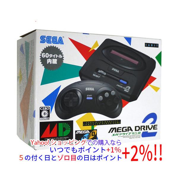 【商品名：】SEGA メガドライブミニ2 HAA-2524　／　【商品状態：】新品　／　【検索用キーワード：】≪ゲーム機 即納≫ メガドライブミニ2 HAA-2524　／　【型番：】 HAA-2524　／　