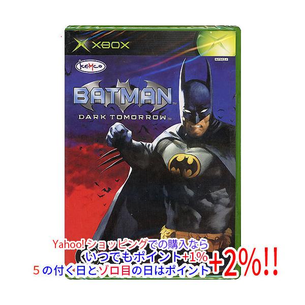 【商品名：】【新品訳あり(箱きず・やぶれ)】 バットマン ダークトゥモロー XBOX　／　【商品状態：】新品です。（訳あり理由）／※シュリンク（パッケージの保護用フィルム）に破れが見られます。（画像はイメージです。）／／（訳あり理由）／※本...