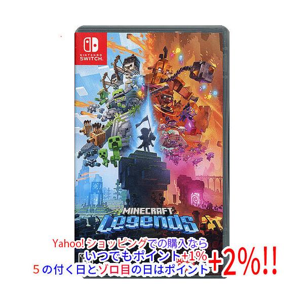 【商品名：】Minecraft Legends(マインクラフト レジェンズ) Nintendo Switch　／　【商品状態：】新品です。／／※本商品は、製品の性質上、開封後の返品はお受けできませんのでご了承ください。　／　【検索用キーワー...
