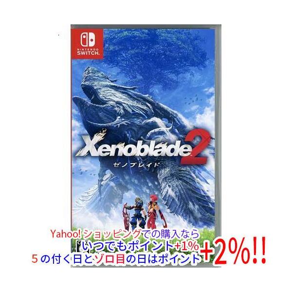 【商品名：】Xenoblade2(ゼノブレイド2) Nintendo Switch　／　【商品状態：】開封済みの中古品です。☆ケース付き！／／※本商品は、製品の性質上、返品はお受けできませんのでご了承ください。　／　【検索用キーワード：】≪...