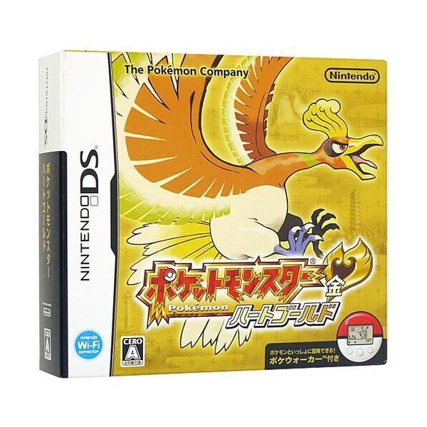 【商品名：】ポケットモンスター ハートゴールド DS ポケウォーカー付き　／　【商品状態：】開封済みの中古品です。☆ケース・説明書付き！※ポケウォーカーの取扱説明書はありません。／ ／ ※ポケウォーカーに装着されているボタン電池は動作確認用...