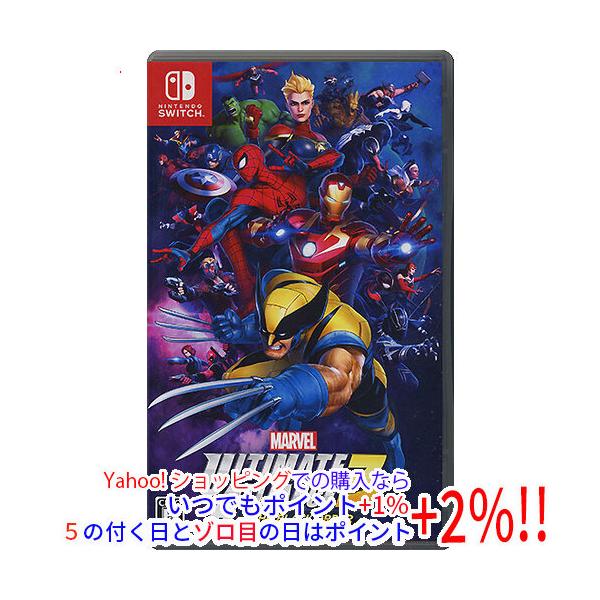 【商品名：】MARVEL ULTIMATE ALLIANCE 3： The Black Order Nintendo Switch　／　【商品状態：】開封済みの中古品です。☆ケース付き！／／※本商品は、製品の性質上、返品はお受けできませんの...