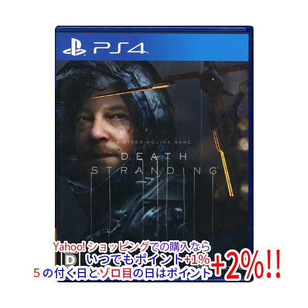 【商品名：】DEATH STRANDING PS4　／　【商品状態：】開封済みの中古品です。☆ケース付き！／／※本商品は、製品の性質上、返品はお受けできませんのでご了承ください。　／　【検索用キーワード：】≪プレイステーション4 フロム ソ...