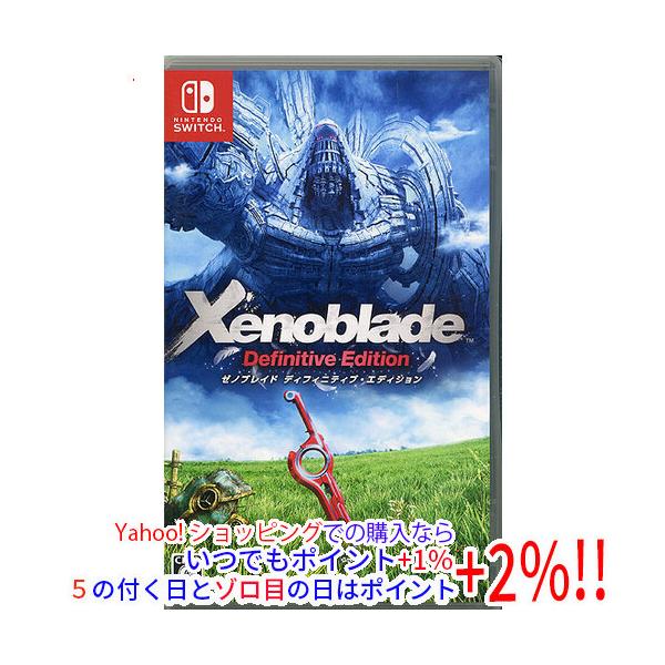 【商品名：】Xenoblade Definitive Edition(ゼノブレイド ディフィニティブ・エディション) Nintendo Switch　／　【商品状態：】開封済みの中古品です。☆ケース付き！／／※本商品は、製品の性質上、返品は...