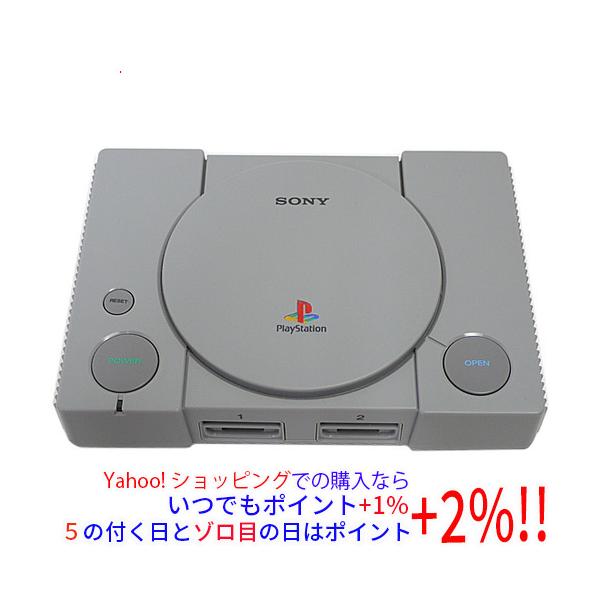 【商品名：】SONY プレイステーション クラシック SCPH-1000RJ　／　【商品状態：】動作確認済の中古品です。／ ／ ※中古品ですので、傷、汚れ等ある場合がございます。ご理解の上、ご検討お願いします。　／　【検索用キーワード：】≪...