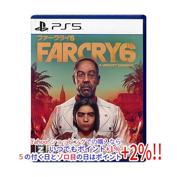 【商品名：】ファークライ6 PS5　／　【商品状態：】開封済みの中古品です。☆ケース付き！／／※本商品は、製品の性質上、返品はお受けできませんのでご了承ください。また、18歳未満の方のご購入はご遠慮いただきますようお願いいたします。　／　【...