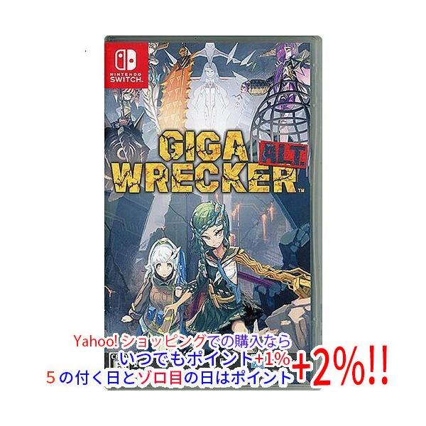【商品名：】GIGA WRECKER ALT.(ギガレッカーオルト) Nintendo Switch　／　【商品状態：】開封済みの中古品です。☆ケース付き！／／※本商品は、製品の性質上、返品はお受けできませんのでご了承ください。　／　【検索...