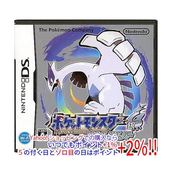 【商品名：】ポケットモンスター ソウルシルバー DS ポケウォーカーなし 外箱なし・カバー・説明書いたみ　／　【商品状態：】開封済みの中古品です。☆ケース・説明書付き！※紙カバーに破れ・キズ・日焼けまた説明書に汚れ・破れなどの傷みが見られま...