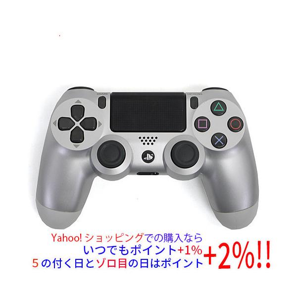【商品名：】SONY ワイヤレスコントローラー DUALSHOCK4 シルバー CUH-ZCT2J15 本体のみ　／　【商品状態：】動作確認済みの中古品です。／ ／ ※中古品ですので、傷、汚れ等ある場合がございます。／ ご理解の上、ご検討お...
