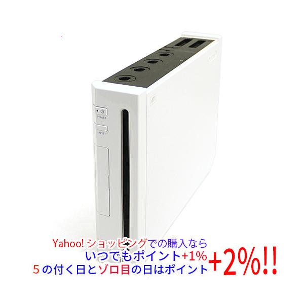 【商品名：】任天堂 家庭用ゲーム機 Wii [ウィー] 本体のみ カバーなし　／　【商品状態：】動作確認済みの中古品です。／／※本体上部のカバーはありません。／ ／ ※中古品ですので、その他にも傷、汚れ等ある場合がございます。ご理解の上、ご...
